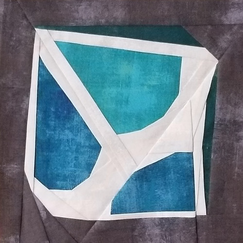 Gem or Dice D10 Foundation Paper Piecing Pattern | Pitcher's Boutique