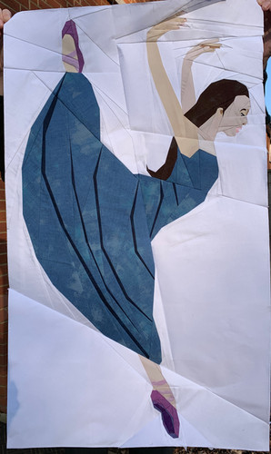 The Dancer Foundation Paper Piecing Pattern | Pitcher's Boutique