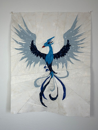 Phoenix Bird Foundation Paper Piecing Pattern | Pitcher's Boutique