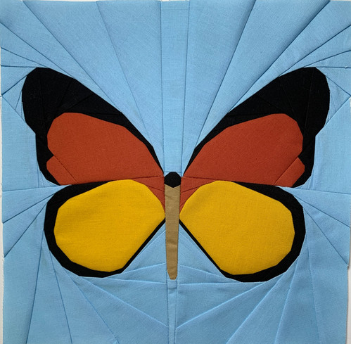 Butterfly A Foundation Paper Piecing Pattern | Pitcher's Boutique
