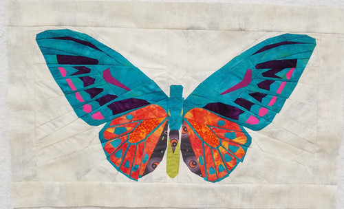 Birdwing Butterfly Foundation Paper Piecing Pattern | Pitcher's Boutique