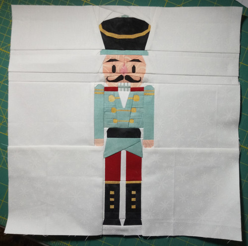 Christmas Nutcracker Soldier Foundation Paper Piecing Pattern | Pitcher ...