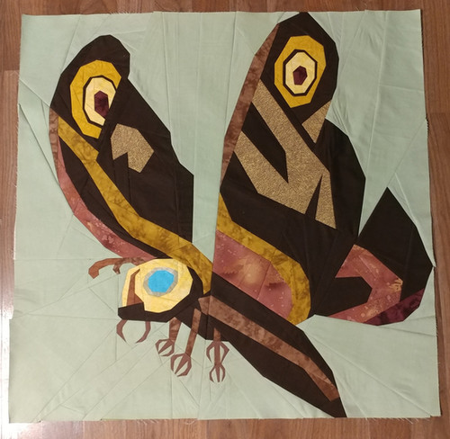 Mothra Foundation Paper Piecing Pattern | Pitcher's Boutique