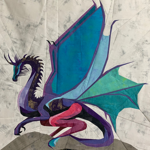 Dragon Foundation Paper Piecing Pattern | Pitcher's Boutique