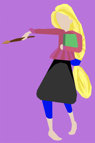 Luna Rapunzel Crossover Foundation Paper Piecing Pattern | Pitcher's Boutique