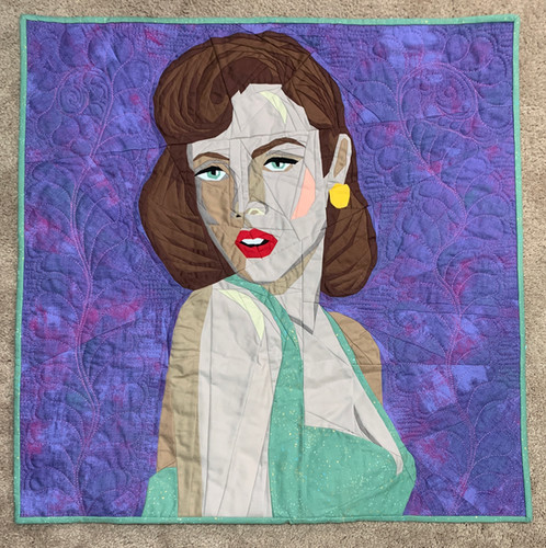 Pinup Girl Foundation Paper Piecing Pattern | Pitcher's Boutique