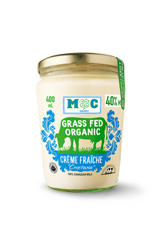 Grass Fed Organic Creme Fraiche 400ml | Futurebakery