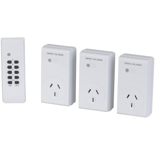 WiFi Kill Switch Powerpoint Controller with Remote - 3 Outlet | Safer EMF
