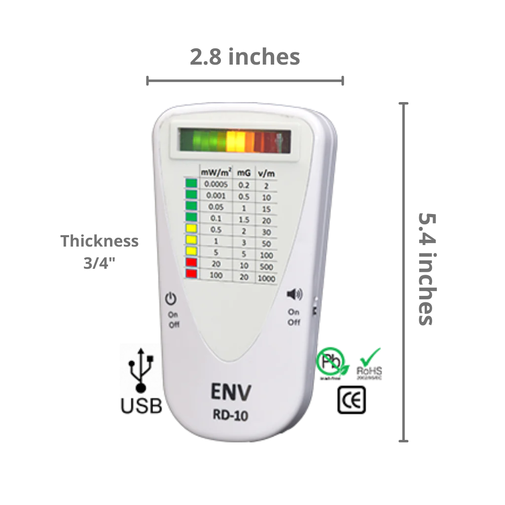 ENV RD-10au EMF Multi 5G Meter - Standalone - Current Model 2025 ...
