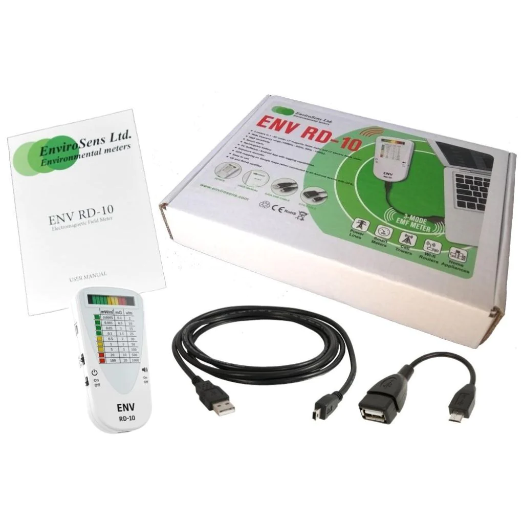 72 Hour Hire - ENV RD-10 EMF Multi 5G Meter - $99 Hire $190 Deposit ...