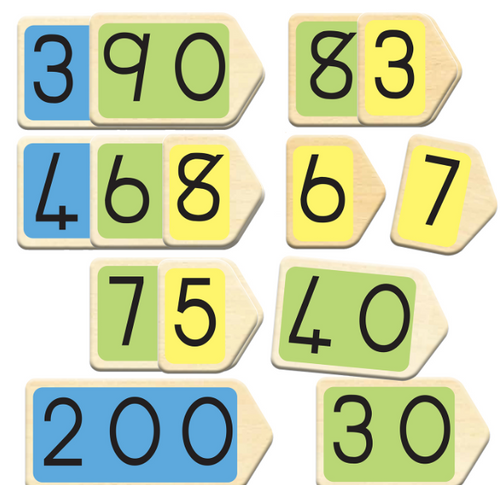 Wooden Number Builders place value | Play-Ed Zone