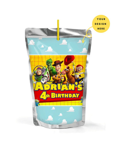 24 Personalised Capri Sun Labels | Bold Merch