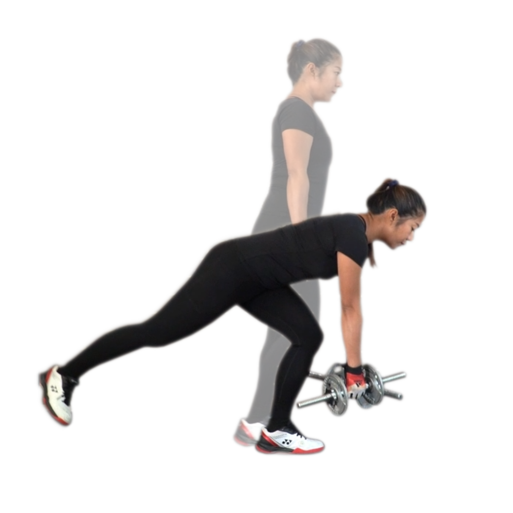 Dumbbell Single Leg Romanian Deadlift