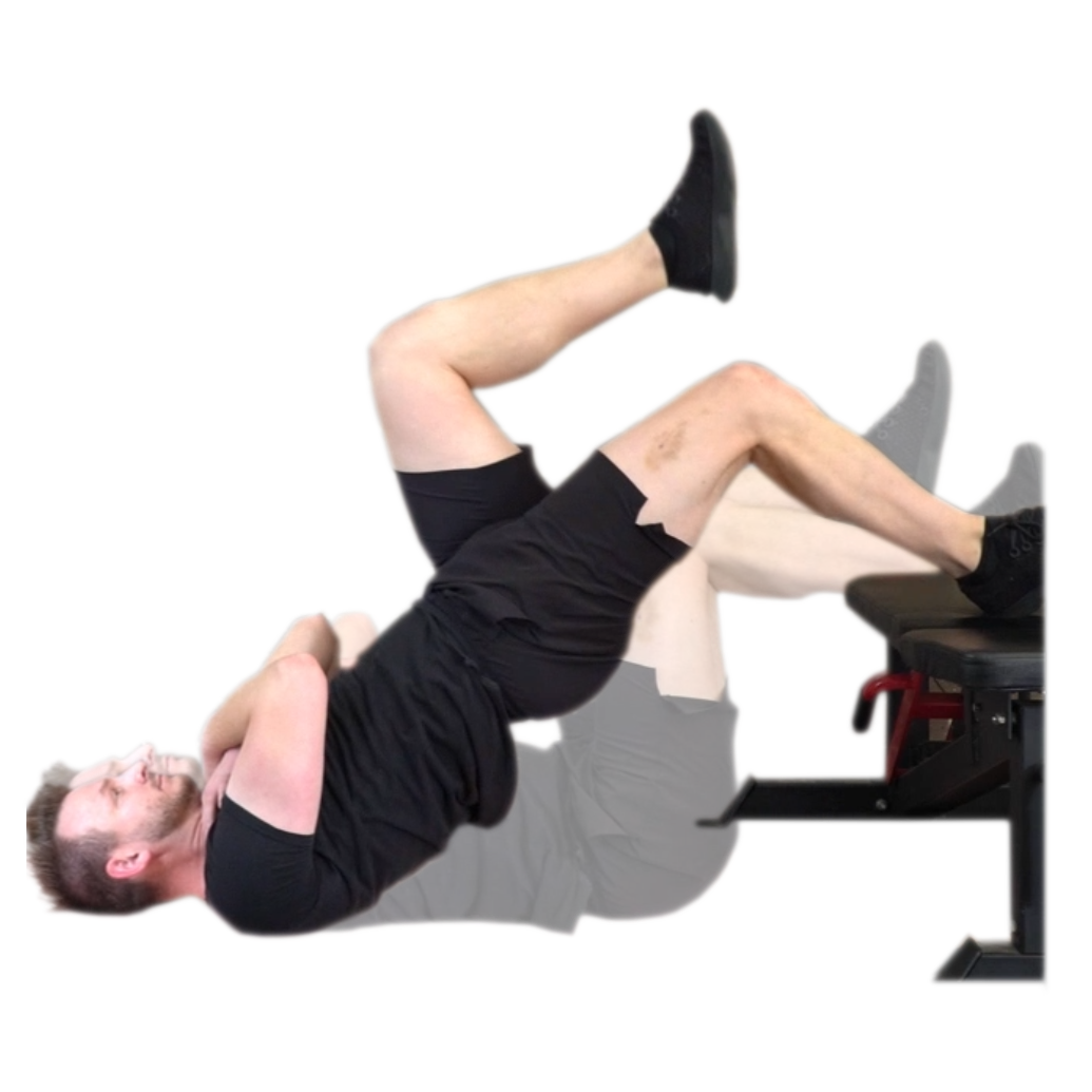 Single Leg Heel Elevated Bridge