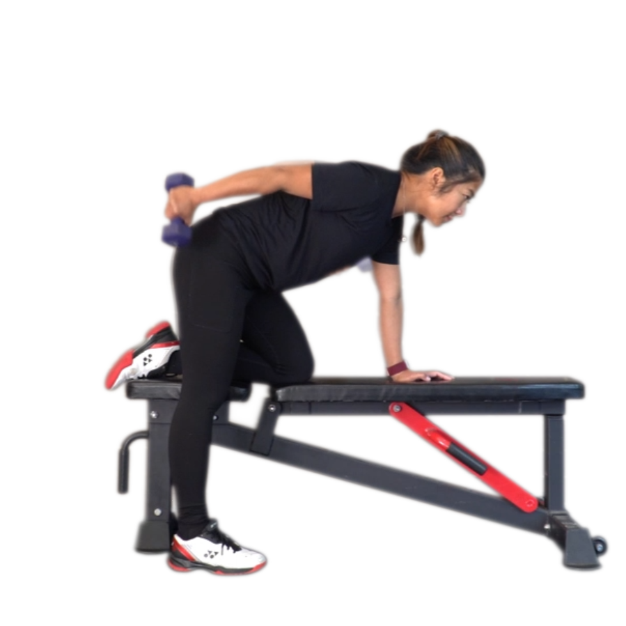 Dumbbell Tricep Kickback