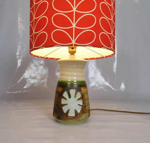 Vintage Retro Studio Pottery Ceramic Lamp Base by Cranbrook Station ...