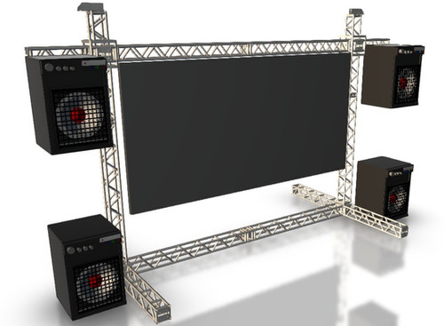 Estrutura para Painel de Led 6x5 | Mariartes Eventos