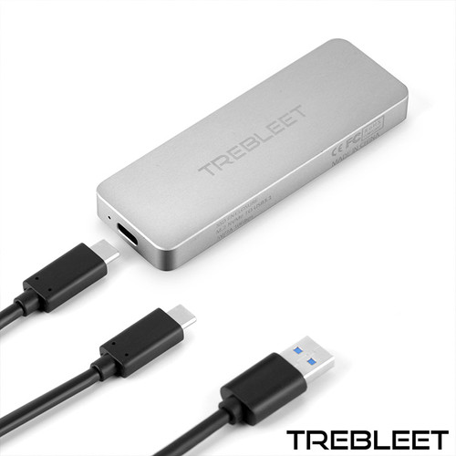 Trebleet | Buy JMS583 USB C 3.1 NVMe M.2 SSD Enclosure in Aluminum ...