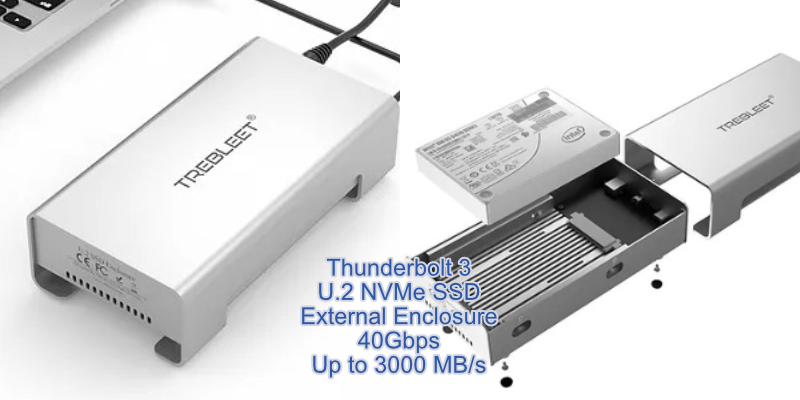Unlock Blazing Speeds with TREBLEET U.2 NVMe SSD Enclosure