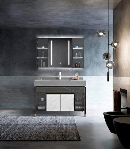 RLD-6657 Sintered Stone Cabinet | RICHFORD