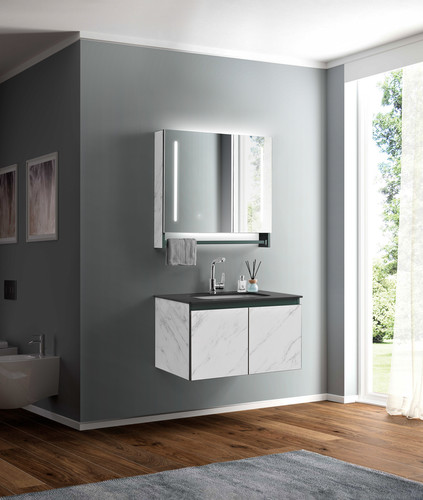 RLD-6653 Sintered Stone Cabinet | RICHFORD