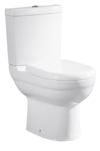 R668 Universal Trap Close Couple Toilet | RICHFORD