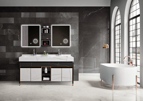 RLD-6656 Sintered Stone Cabinet | RICHFORD