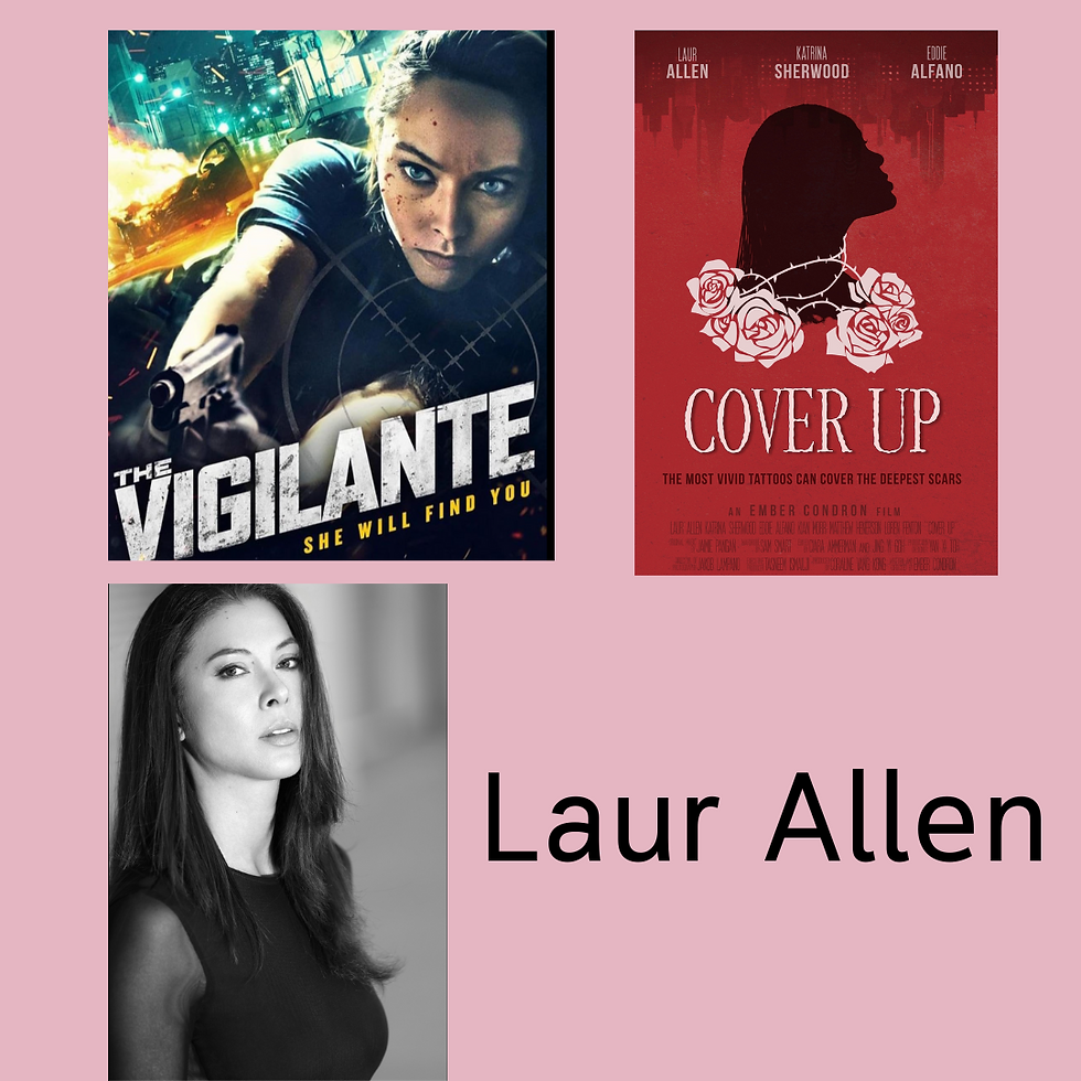 Laur Allen in "The Vigilante" & "Cover Up"