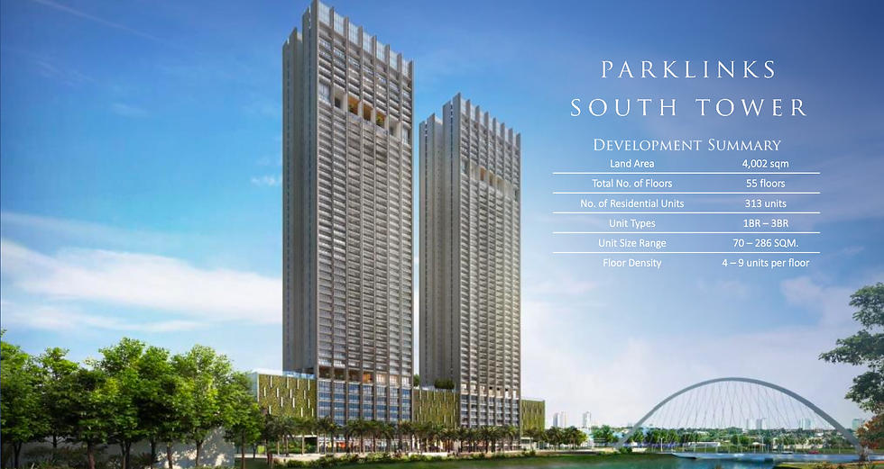 Parklinks: Ayala Land Condominium in Quezon City & Pasig