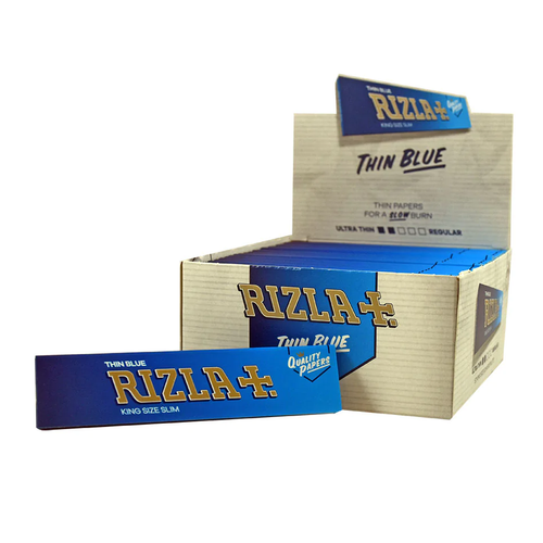 RIZLA Thin Blue King Size Slim Booklets | CBD House