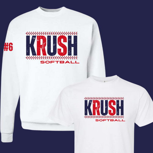Krush Softball | Molly Kapusta Design