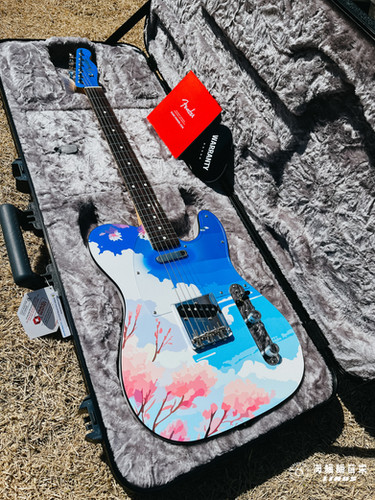 Fender Made in Japan Limited Sakura Telecaster Hatsu Zakura 初桜 - はつざくら ...