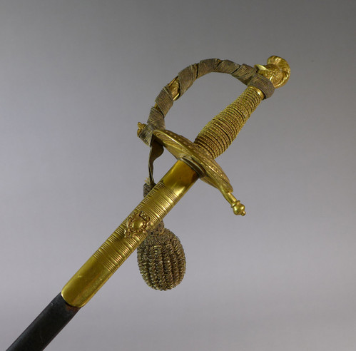 English Court Sword with Knight's Head Pommel | Antiqueguys