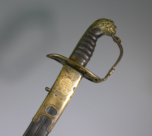 British Napoleonic 1803 Pattern Blue & Gilt Infantry Officers sword ...