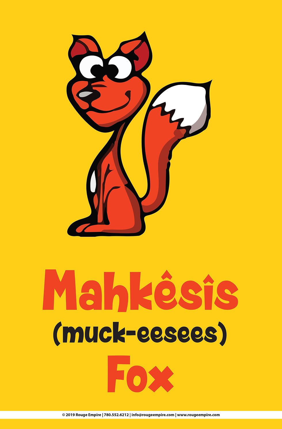 Animals in Cree - Posters | letslearncree