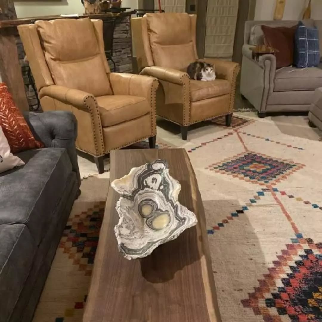 Waterfall Slab Table | St.Romainwooddesigns