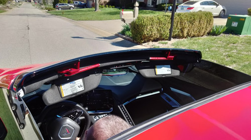 C8 Wind Screen | Speedway Composites