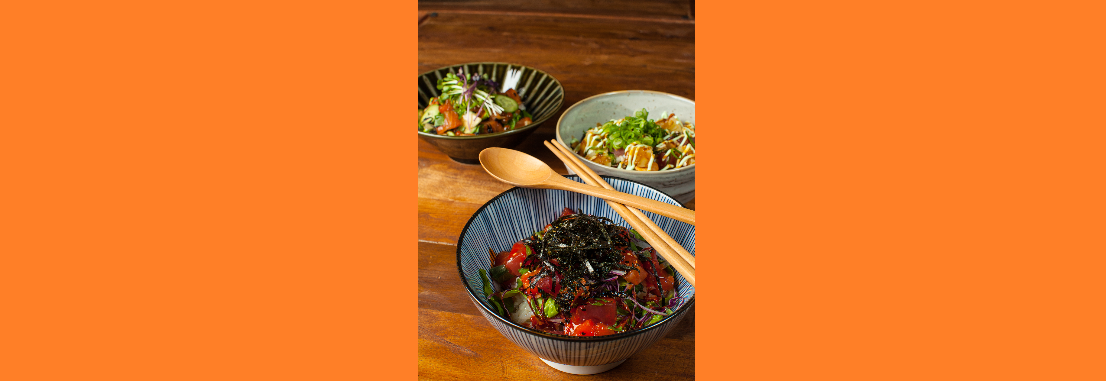 Fresh, Healthy, Delicous, Poke by The Crew / Englewood, NJ / POKE CREW