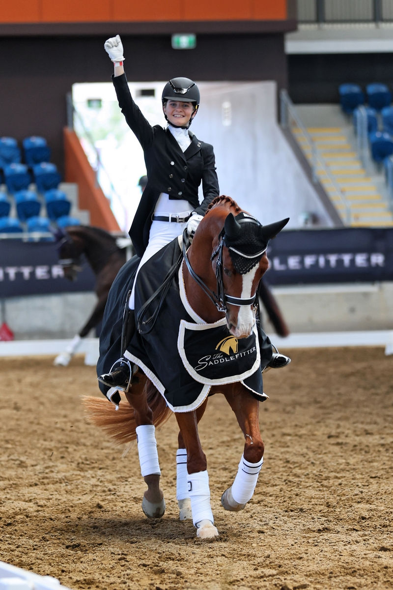 Younger riders make their presence felt at Brisbane CDI