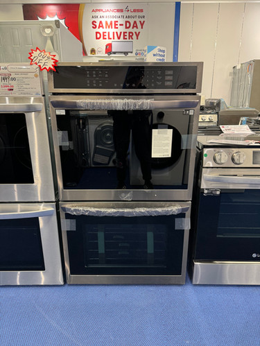 LG WDEP9423D 9.4 cu. ft. Smart Double Wall Oven with Convection and Air ...
