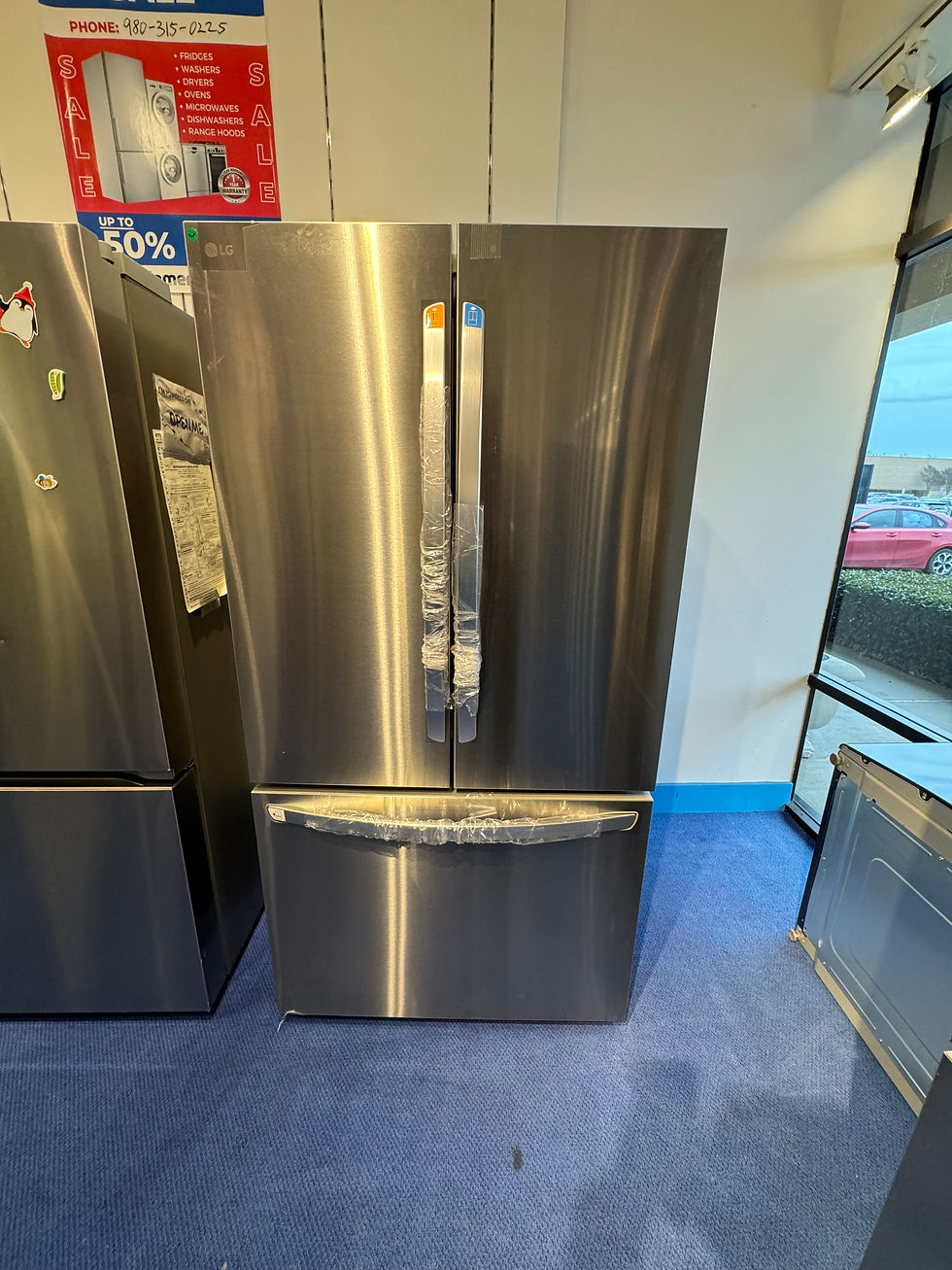 LG LRFLC2706S 27 cu. ft. Smart Counter-Depth MAX ™ French Door ...