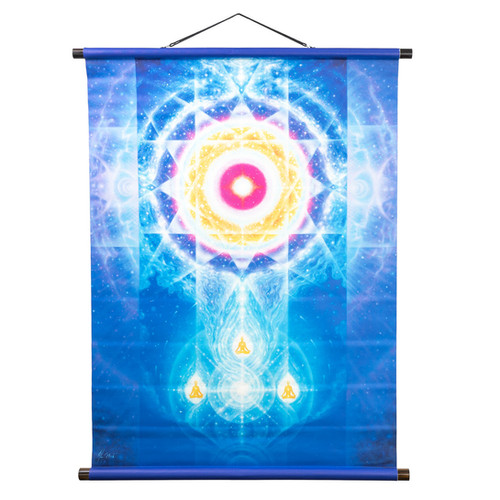 LifeParticle Wall Scroll Banner | BodynBrain Shop