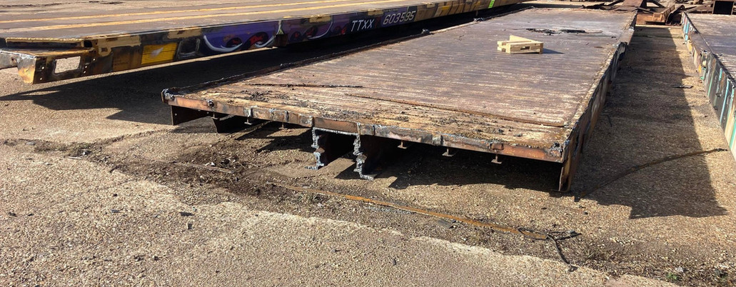 Flat Deck Rail Car Bridges | Full Service Scrapyard | Commercial ...