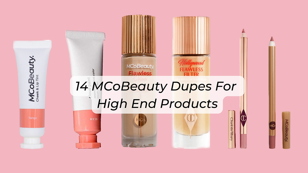 14 Affordable MCoBeauty Dupes For High End Makeup Products