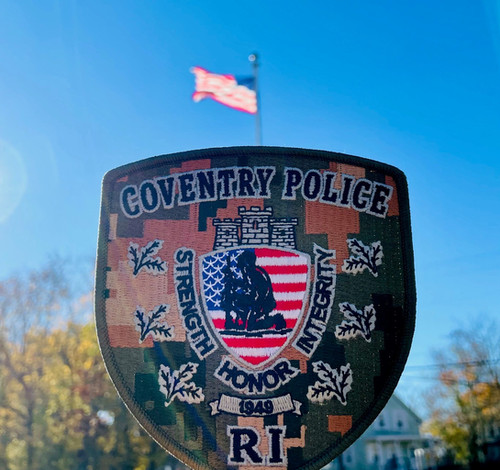 Veterans Day Patch 2024 | Coventry PD Patches