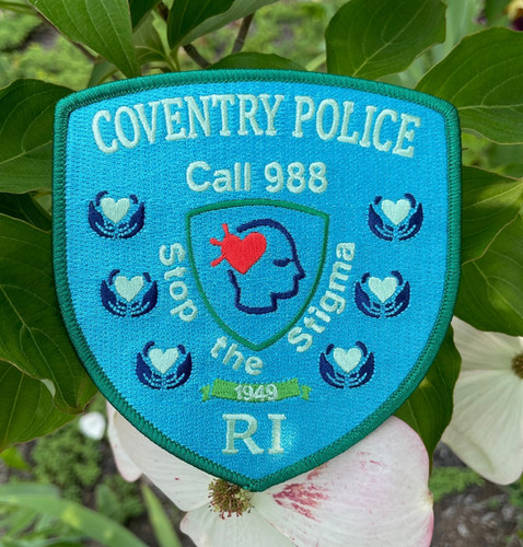 988 - Mental Health Awareness Patch 2025 | Coventry PD Patches