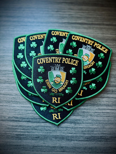 Saint Patricks Day Patch 2025 | Coventry PD Patches