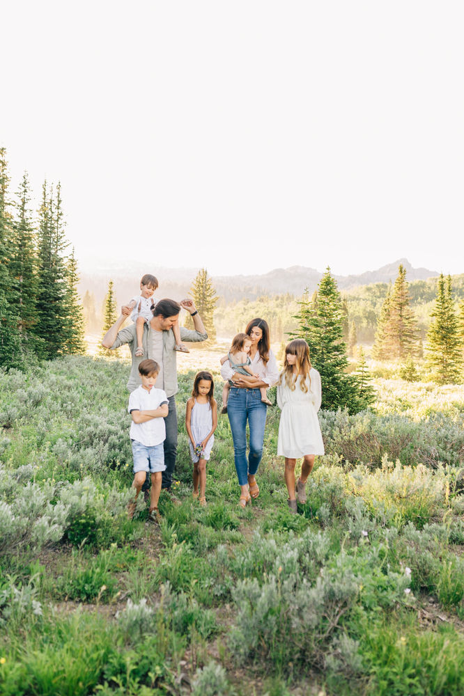 Excite Kids for Utah Family Photos | The McCabe Family