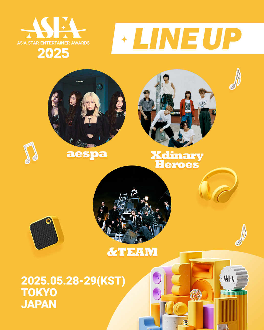 1st Line up | ASEA 2025