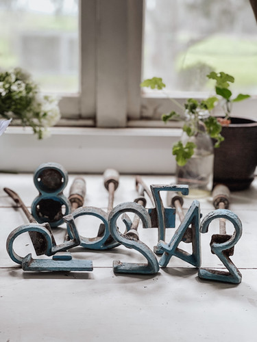 Number Branding Irons | Studio2804